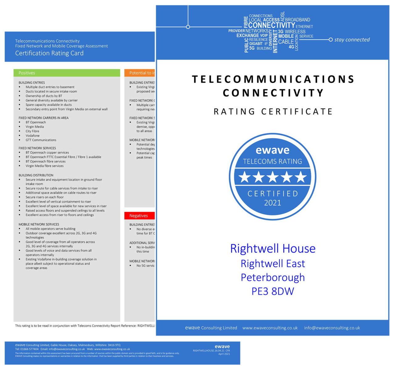 Certification - Ewave Consulting Ltd